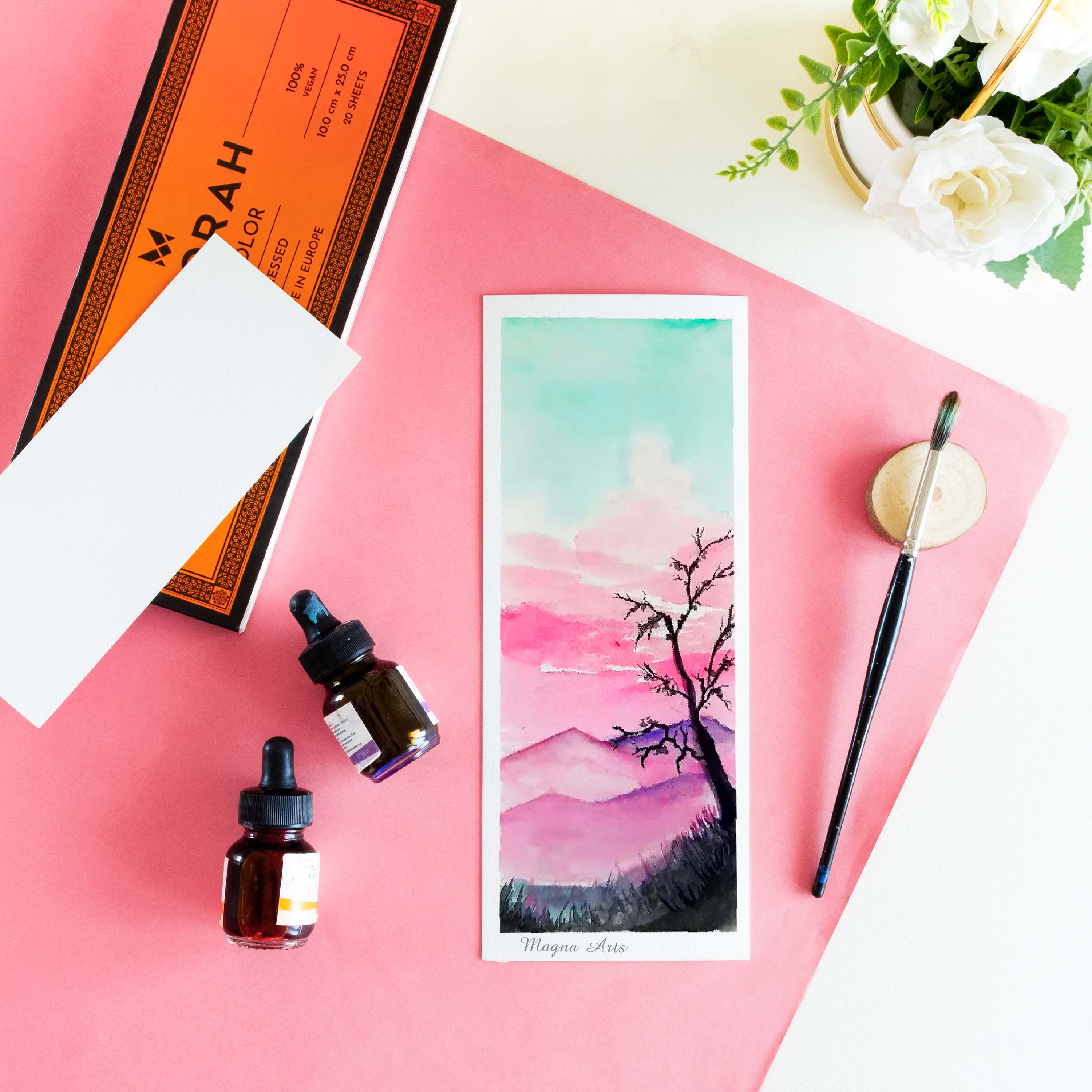 How to Make a Unique Bookmark – MENORAH Creatif