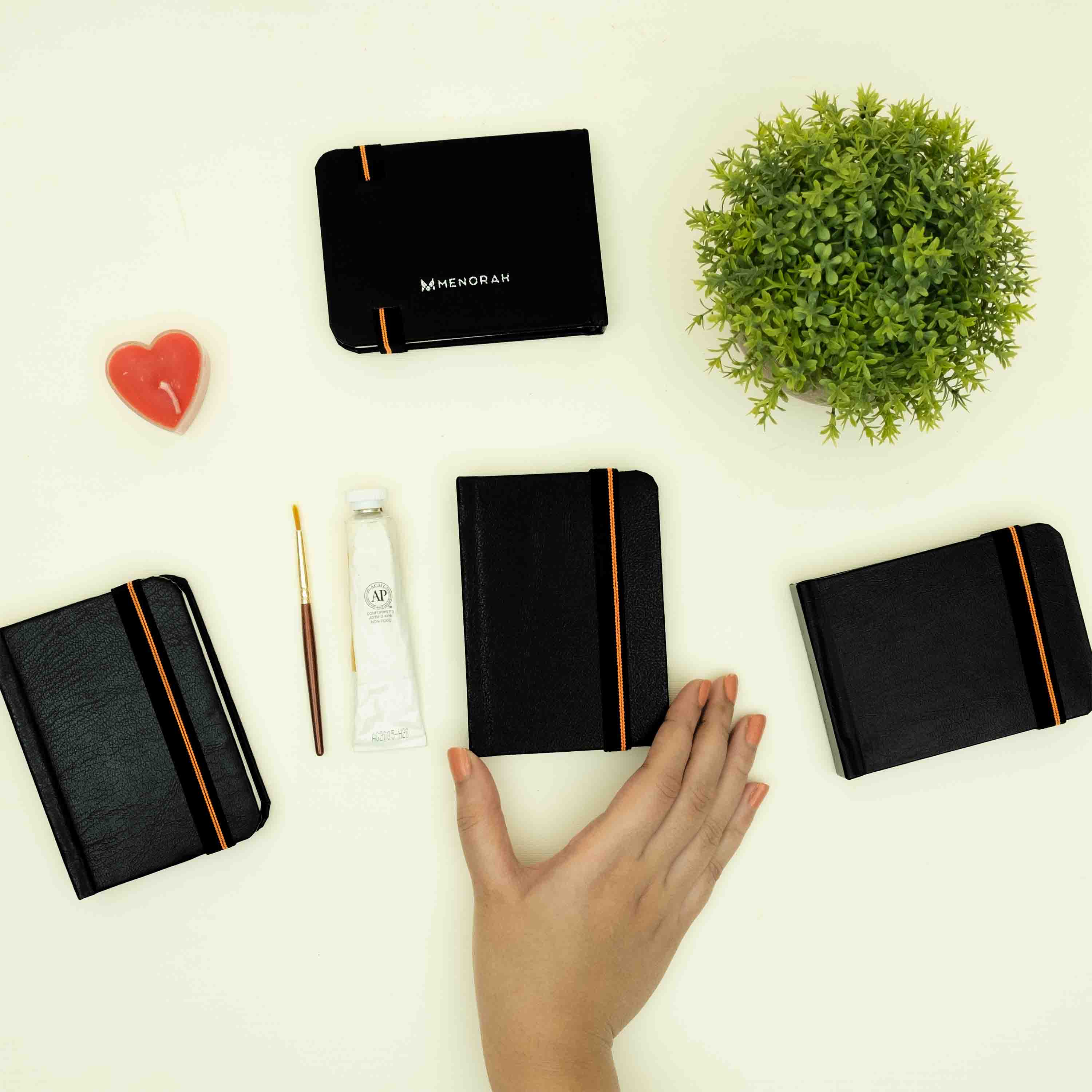 A7 Sketchbook Combo pack for Artist -180 GSM, – MENORAH Creatif